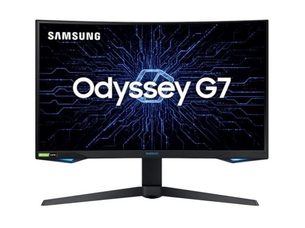 Monitor Samsung 27" Led/Va Gamer Curvo Odyssey G7 Qhd 240 Hz 1ms 2x ...